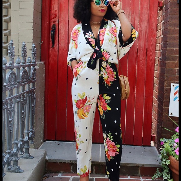 FARM Rio | Pants & Jumpsuits | Farm Rio Nanaju Jumpsuit Nwt | Poshmark